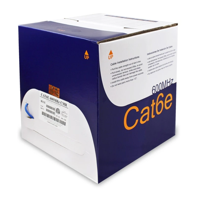 Wavenet CAT6E-CMR-BL Cat6E 600 Mhz Cmr 6E04Urbl4 Blue | jBUYj.com