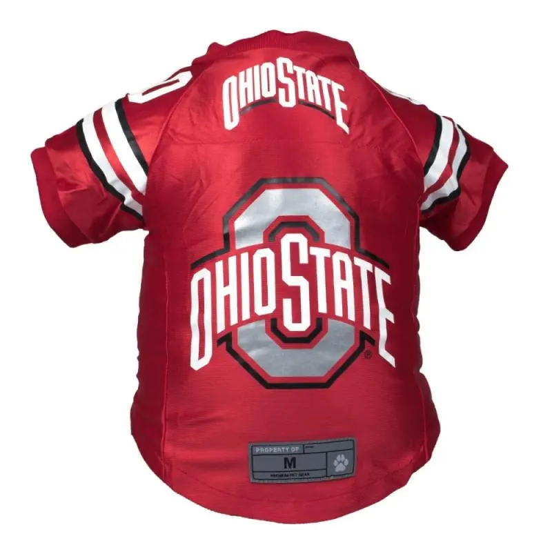 Little Earth Productions Ohio State Buckeyes Pet Premium Jersey ...
