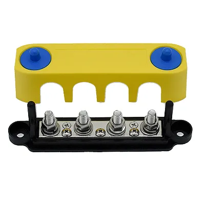 Bluewater Common Stud 4 Gang Negative Busbar Terminal Block | jBUYj.com